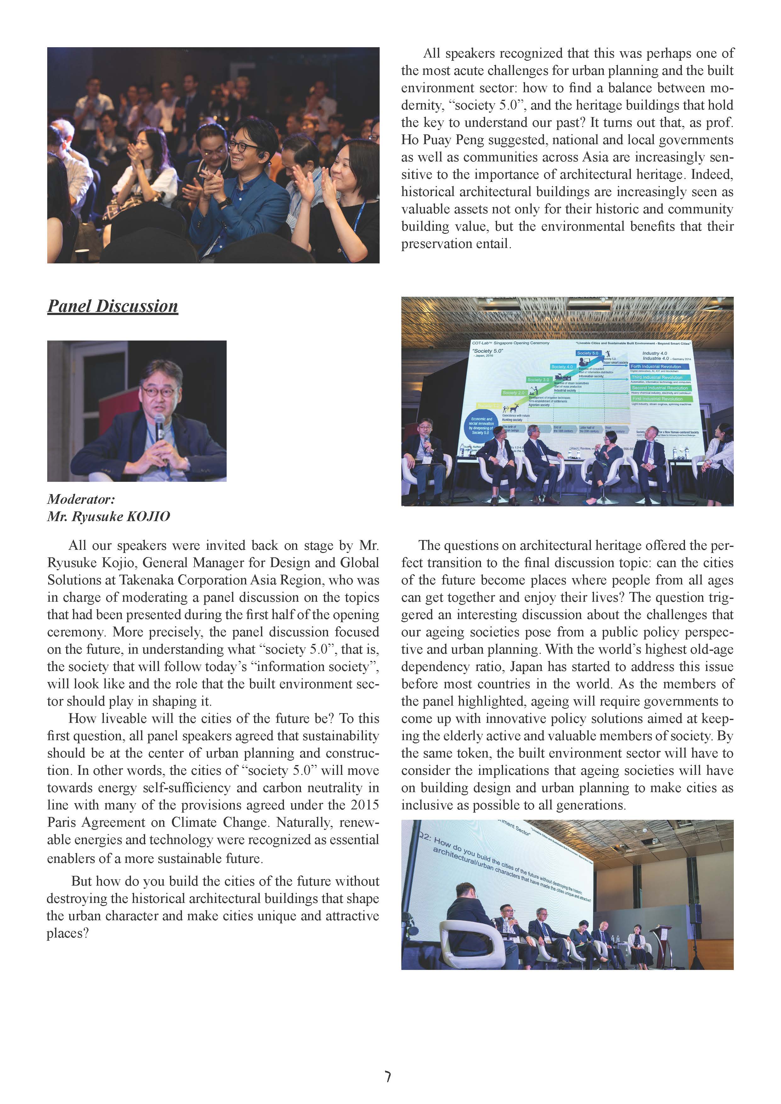 COT-Lab™ Singapore Opening Ceremony